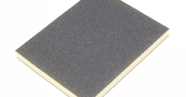 Flexible denibbing sanding pad