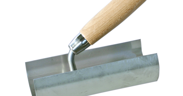 Trowel round S/S 170 mm, 50 mm radius