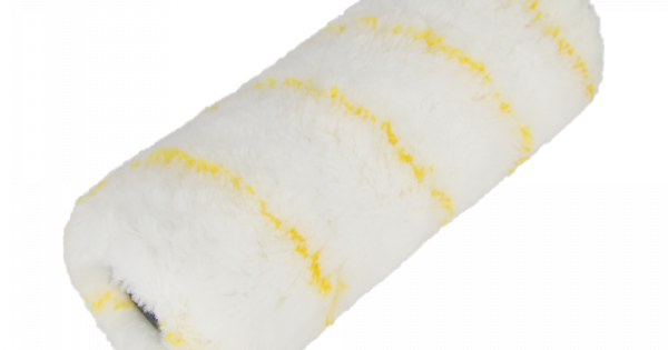 Polyamide roller yellow stripe Ø 44mm, 25 cm