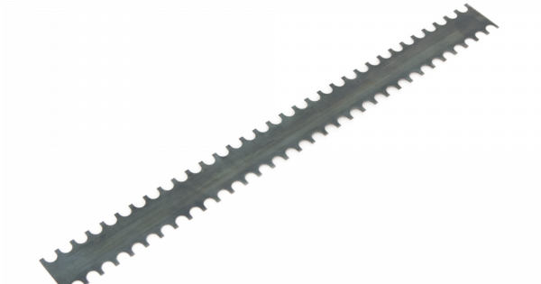 Notched blade 0,5 mm hardened steel